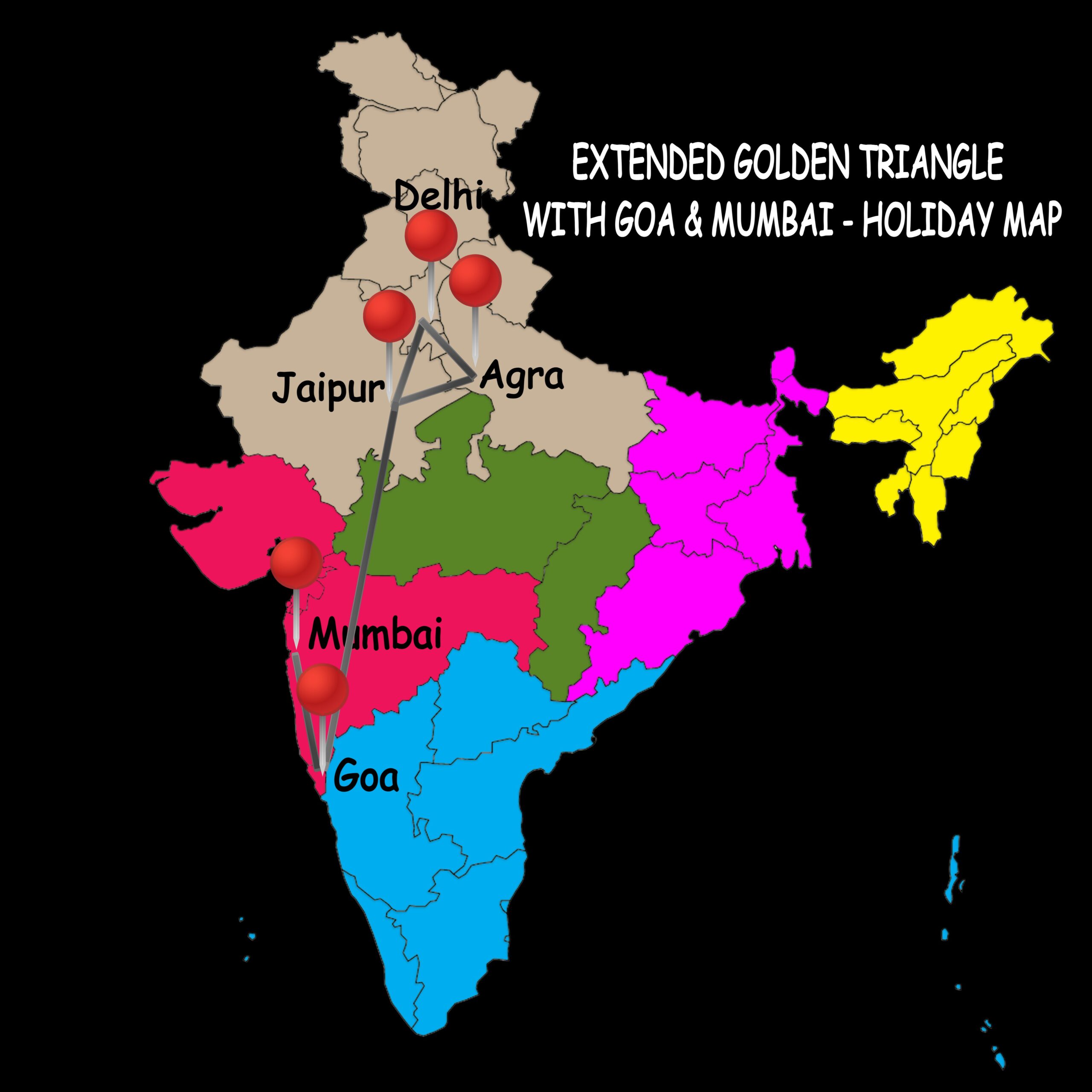 EXTENDED GT HOLIDAY MAP | EASTBOUND TRAVELSCAPE DMC